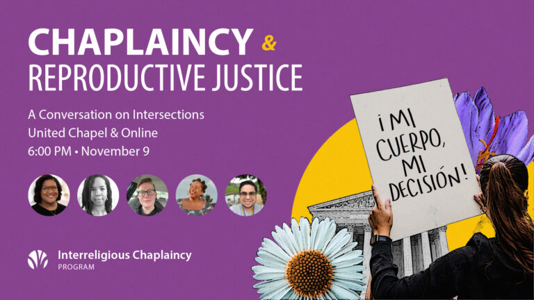 Chaplaincy & Reproductive Justice: A Conversation on Intersections ...